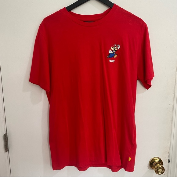 Levi's | Shirts | Levis Super Mario Red Mario Tshirt | Poshmark